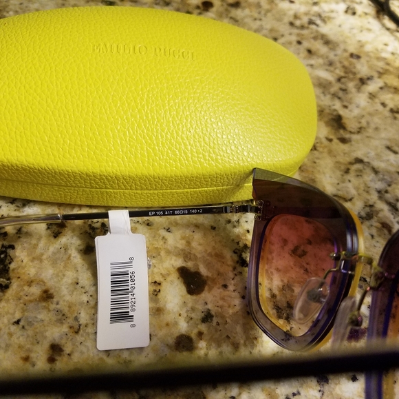 Emilio Pucci | Accessories | Emilio Pucci 66mm Modified Cat Eye ...